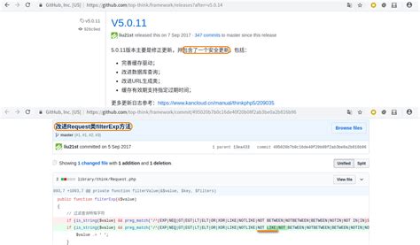 ThinkPHP 漏洞分析之SQL注入 四 代码审计 Sec