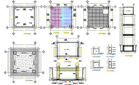 Design Elevated Tank 25m3 Dwg File Autocad Landscape Plan Landscape