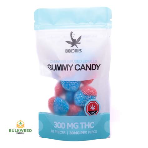 Bud Edibles Wild Raspberry Slices 300mg Thc Buy Weed Online