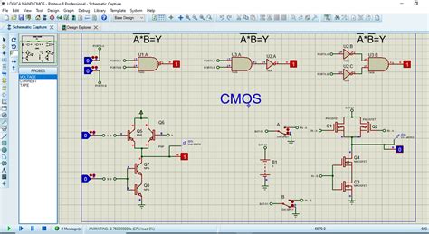 Transistors How To Simulate Digital Logic Using Cmos Technology
