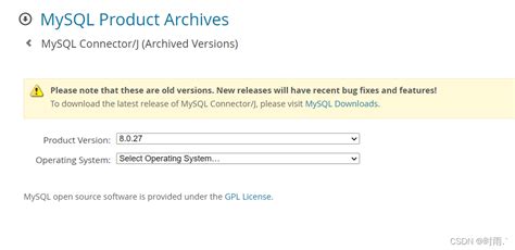 如何在官网上下载mysql驱动 最新方法 mysql community downloads官网 csdn博客
