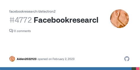 Facebookresearchdetectron2 · Issue 4772 · Facebookresearchdetectron2