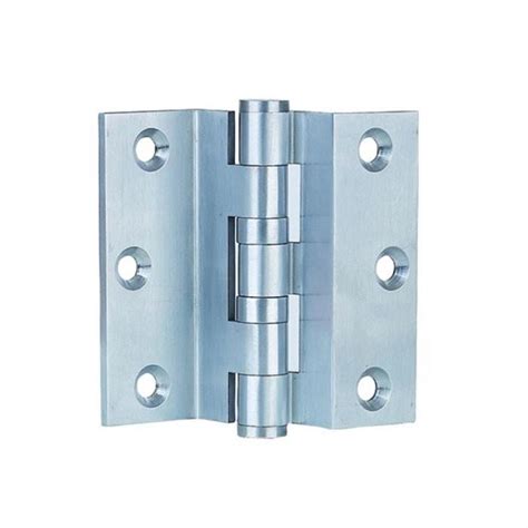 Mm Brass Storm Proof Cranked Hinge W Fixing Screws