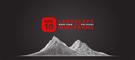 추상 와이어프레임 배경입니다 3d 그리드 기술 벡터 일러스트 레이션 풍경 0명에 대한 스톡 벡터 아트 및 기타 이미지 0명 Brics 각도 Istock