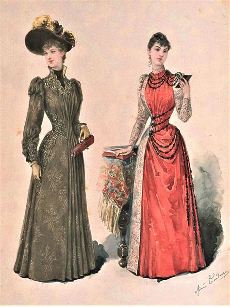 La Mode Illustree 1890 1890 Fashion 1890s Fashion Fashion