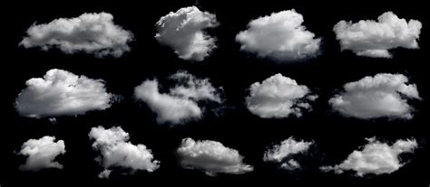 구름은 검은 배경에 고립되어 있다 하얀 흐림 안개 또는 스모그 배경 날씨를 주제로 한 디자인 요소 흰 구름 컬렉션입니다 0명에 대한 스톡 사진 및 기타 이미지 Istock