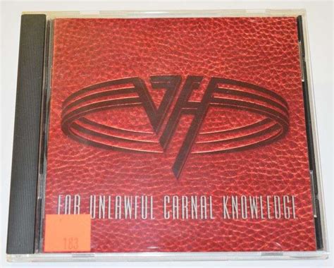 Cd For Unlawful Carnal Knowledge By Van Halen Bartkus Auctioneers