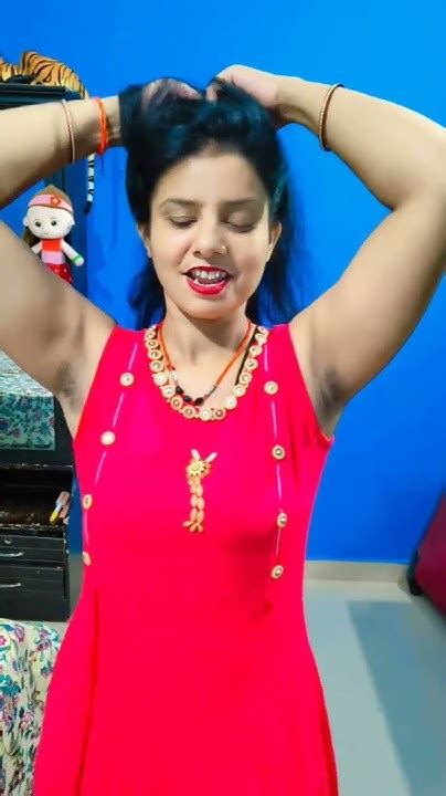 Cewek Cantik Dress Merah Ketek Berbulu Halus Youtube
