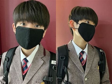 동백꽃 필구가 벌써 중1김강훈 형아미 가득한 근황