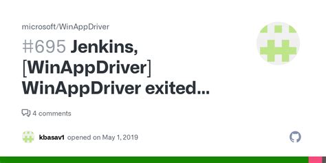 Jenkins WinAppDriver WinAppDriver Exited Unexpectedly With Code Signal Null