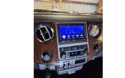 Installed A Sony XAV AX150 With Backup Camera In This F 250 By Sound