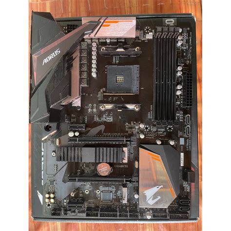 B450 Aorus elite AM4 (มือสอง) | Shopee Thailand