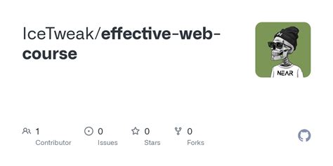 GitHub IceTweak Effective Web Course