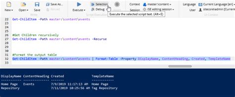 Sitecore Powershell 2 Retrieving Item Information Blogs Perficient