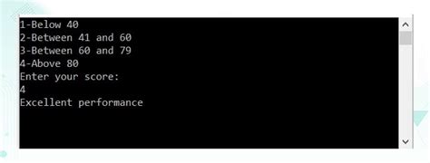 C Switch Statement XDevSpace