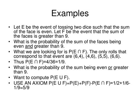 PPT Basic Rules Of Probability PowerPoint Presentation Free Download ID