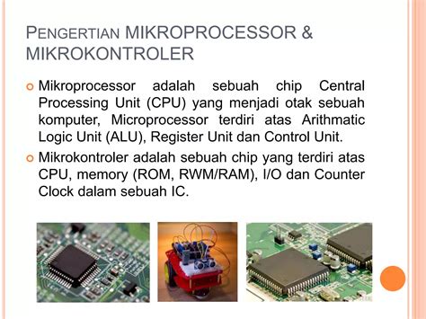 Macam Dan Jenis Mikrokontroler Populer Komputer Terapan Jaringan Ppt
