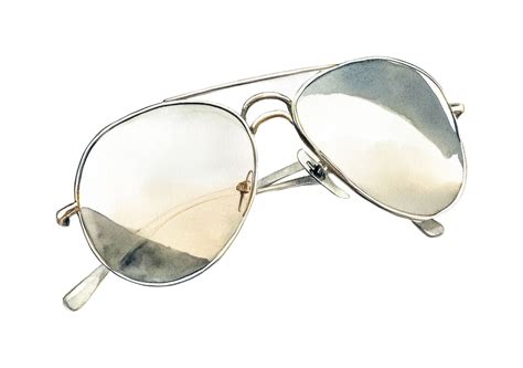 Stylish Silver Aviator Sunglasses With Reflective Lenses 60810191 Png