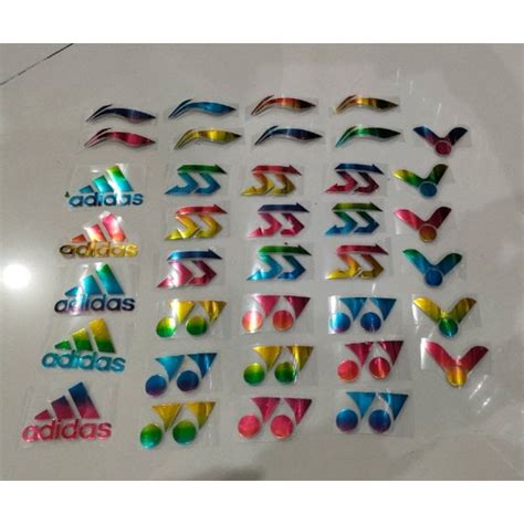 Jual Logo Baju Celana Ukuran Kecil Logo Poliflex Rainbow Stiker Jersey Logo Dada Ukuran Cm
