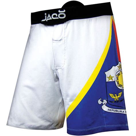 Product Name Jaco Brandon Vera Resurgence Mma Fight Shorts White