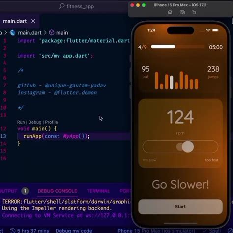 Developed A Fitness App With Flutter Gautam Yadav Posted On The Topic Linkedin
