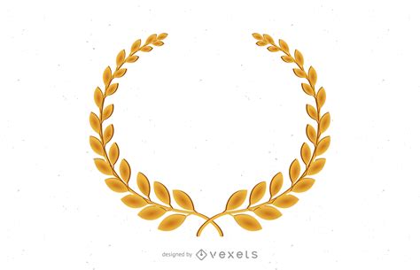 Golden Olive Branch Vector Vector Download