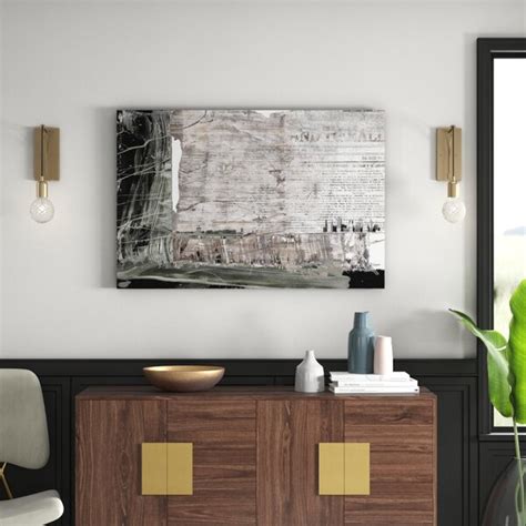 East Urban Home Leinwandbild Abstrakt 544 Enigma Wayfair De