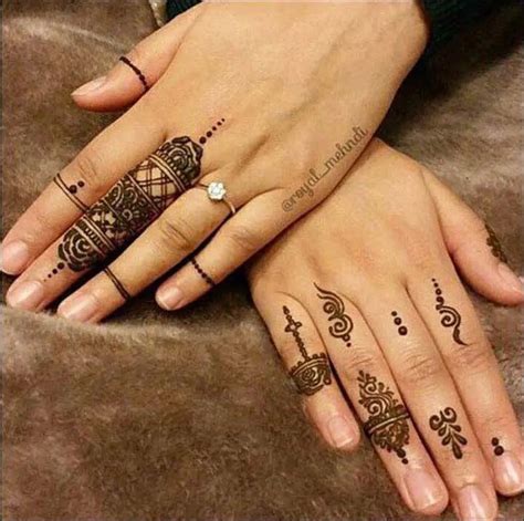 Ring Finger Mehndi Designs For Engagement Design Talk