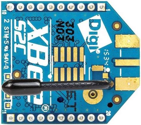 dfrobot xbee s2c zigbee wire antenna uart spi serial data interface