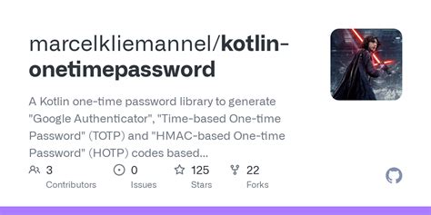 Github Marcelkliemannelkotlin Onetimepassword A Kotlin One Time