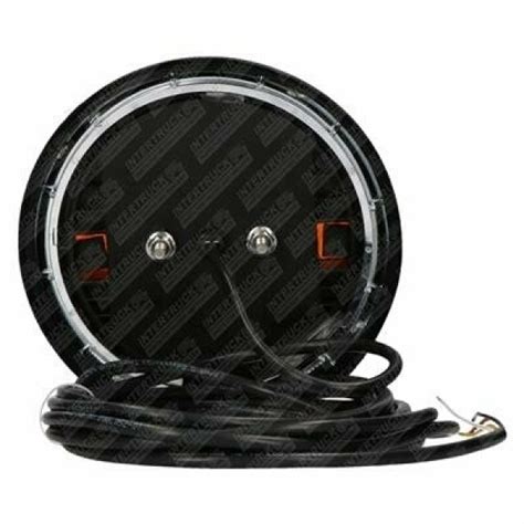 Bestel LED Hamburger Achterlamp 12 24 Met Chrome Look Opbouw 2 Jaar