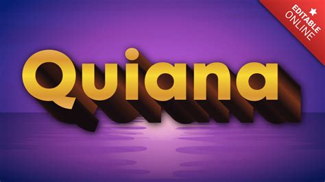 Quiana 20th Century Fox Text Effect Generator