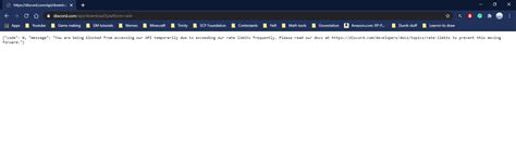 You Are Being Blocked From Accessing Our Api Temporarily Due To