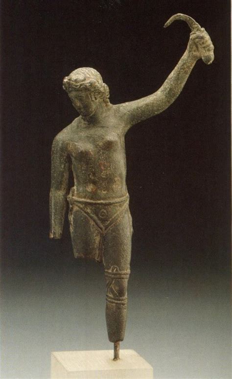 Ancient Statue That Of Female Gladiator