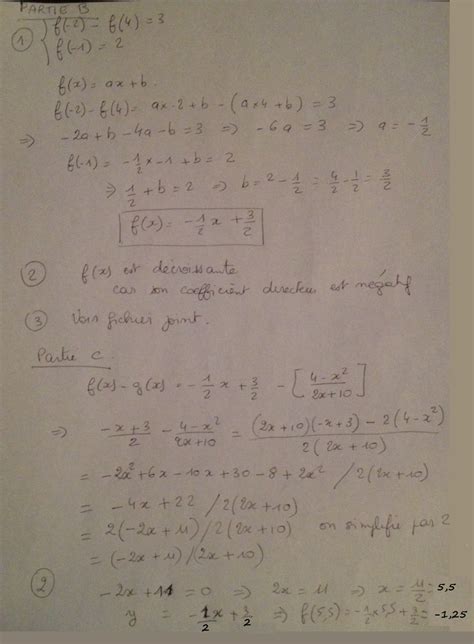 J ai un DM de math niveau seconde à rendre pour demain vous pourriez m