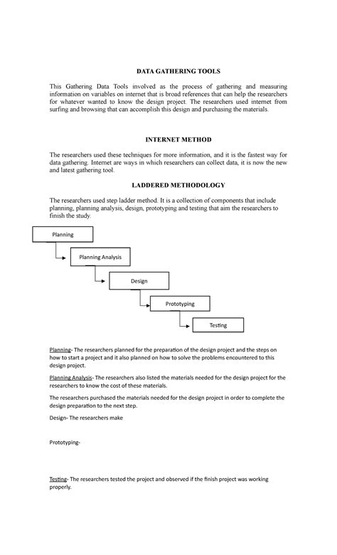 Data Gathering Tool Data Gathering Tools This Gathering Data Tools