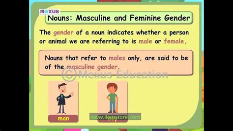 English Grammar The Gender Of Nouns In English Eslbuzz 55 Off