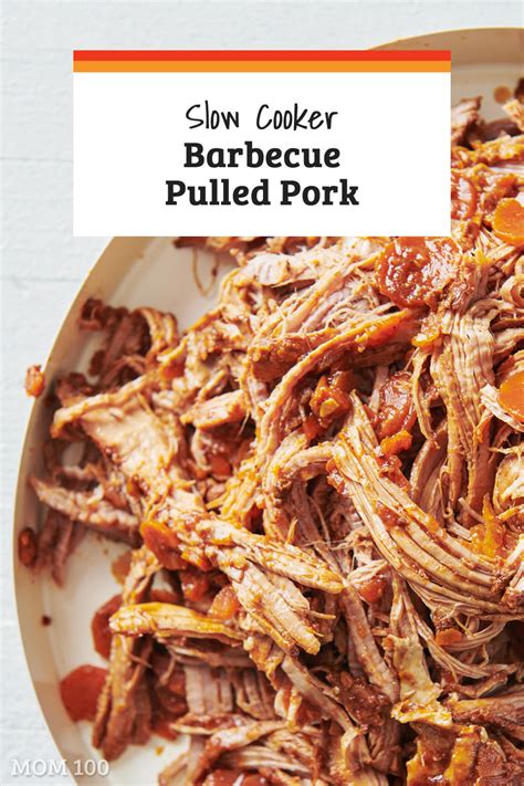 Easy Slow Cooker Barbecue Pulled Pork Loin Recipe — The Mom 100