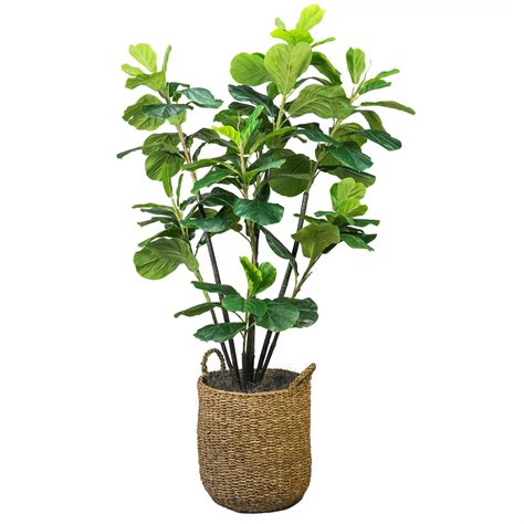 Faux 56 Fiddle Leaf Fig Tree Dealepic