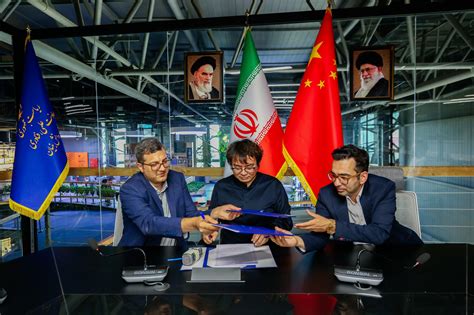 امضای تفاهنامه شرکت های ایرانی و چینی در حوزه خلاق معاونت علمی و