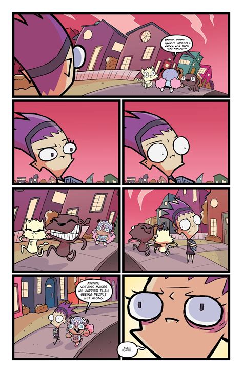 Read Online Invader Zim Comic Issue 50