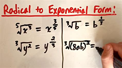 Rewrite Radicals As Exponents 9th Grade Quiz Quizizz