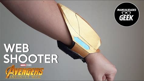 Como hacer Web Shooter Lanzatelarañas de Iron Spider Funcional DIY TUTORIAL MANUALIDAD Endgame
