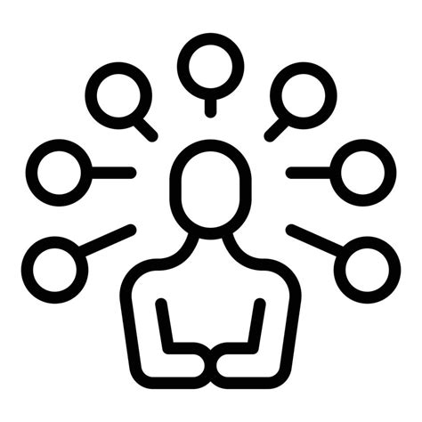 Opinion Leader Icon Outline Vector Kol Key 14984338 Vector Art At Vecteezy
