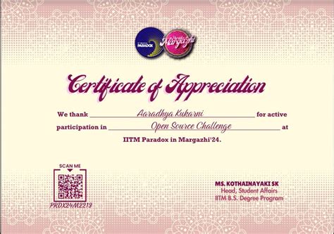 Aaradhya Kulkarni On Linkedin Opensource Margazhi Firstcontribution