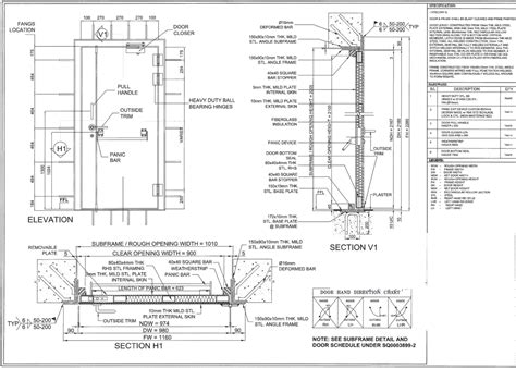 Blast And Hollow Metal Door Installation Procedure Method Statement