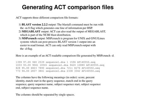 ppt the artemis comparison tool act powerpoint presentation free