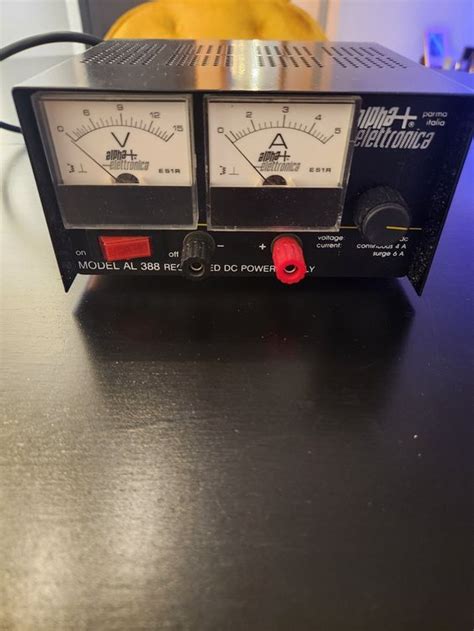 Alpha Elettronica Model Al 388 Regulated Dc Power Supply Kaufen Auf