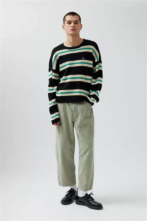 Uo Shimmer Stripe Jumper Urban Outfitters Uk