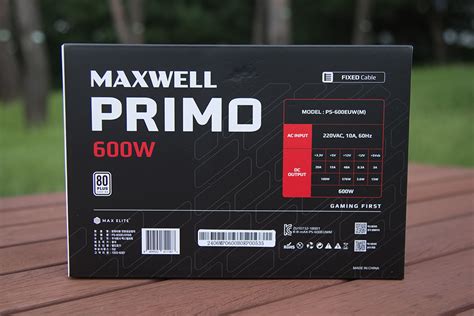 컴퓨터파워 가성비 최고 맥스엘리트 파워서플라이 maxwell primo 600w 80p 에누리 쇼핑지식 리뷰